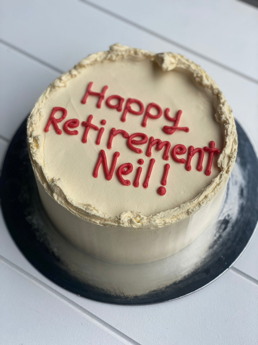 Message Cabinet Cake – This Little Cakery